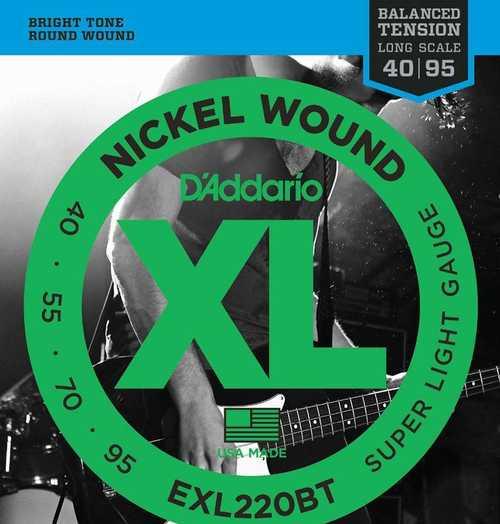 D'addario EXL220 XL - струны для бас-гитары