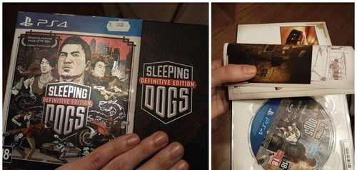 Sleeping dogs PS4 игра, издание с Артбуком