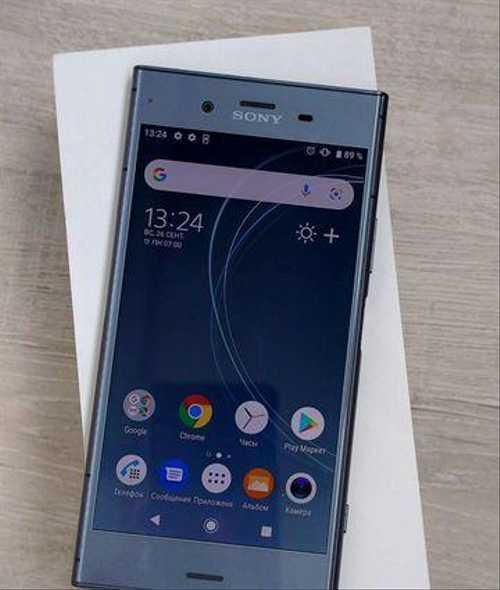 Sony Xperia XZ1 Dual цвет Лунный голубой