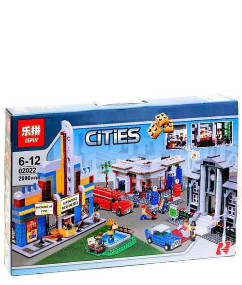 Конструктор Lepin Cities "План города" 2080 дет