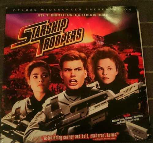 LD Звёздный десант Starship Troopers Лазерный диск