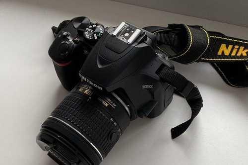 Зеркальный фотоаппарат Nikon D3500 kit (18-55mm f