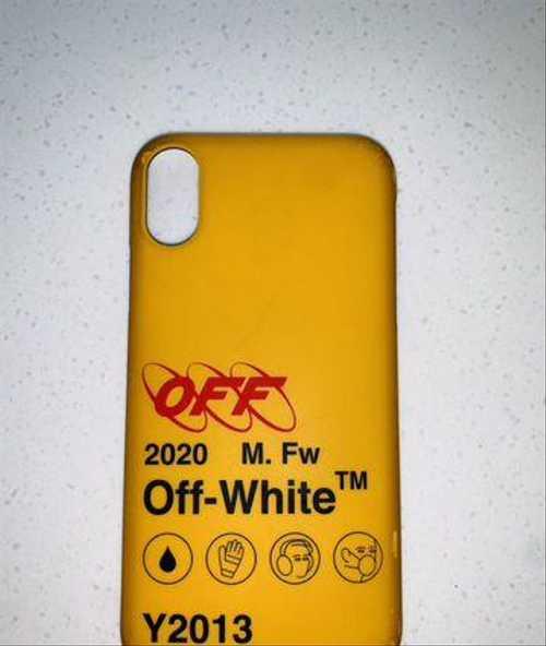 Чехол на iPhone XR Off White