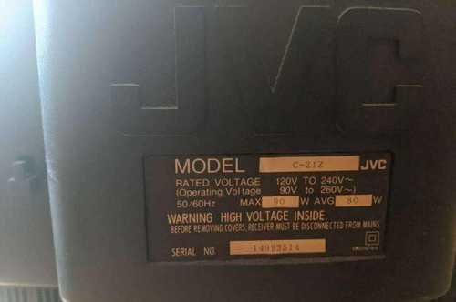 Телевизор JVC C-21Z нет изображения