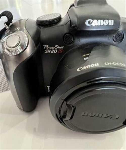 Компактный фотоаппарат canon sx 20is