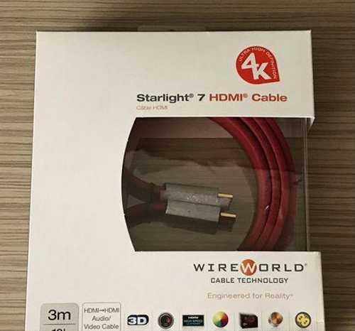 Wireworld Starlight hdmi 3.0m