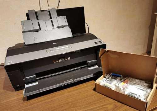 Принтер Epson Stylus Photo R1900 в рабочем состоян купить Оргтехника и расходники Festimaru 3271