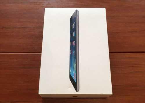 Коробка iPad air wi-fi cellular 32gb blk