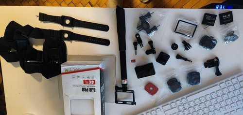 Action камера sjcam SJ8 Pro полный комплект