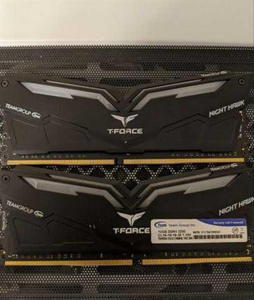 Оперативная память ddr5 t force. Team Group ddr4. T Force Night Hawk 4000 White.