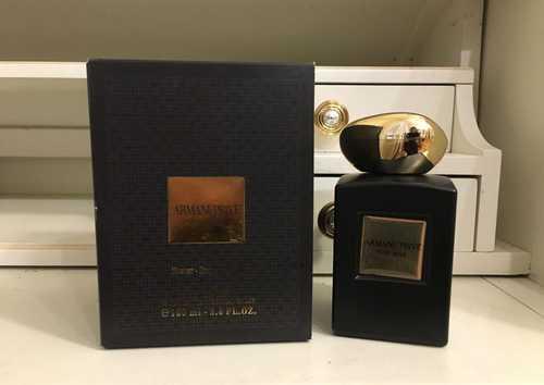 Armani Prive Cuir Noir