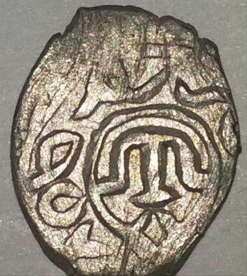 Монета Крымского ханства акче. серебро