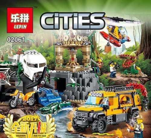 Конструктор Lepin 02061 База Исследователей Джунг