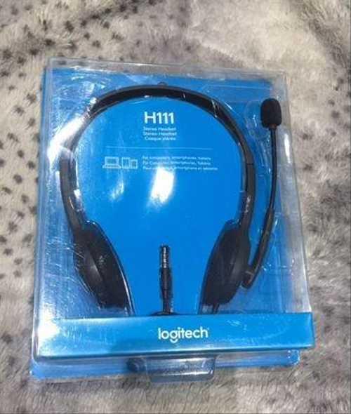 Наушники Гарнитура Logitech H111