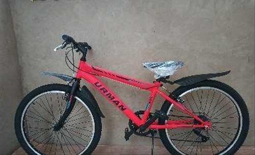 24" Новый подростковый велосипед Urman Vortex
