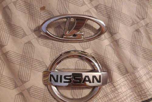 Эмблемы nissan, авто ваз
