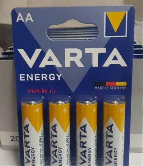 Батарейка Varta Energy новый дизайн Оптом
