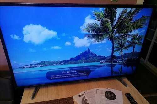 Телевизор LG 49UH610V Smart TV, 4K, Wi-Fi