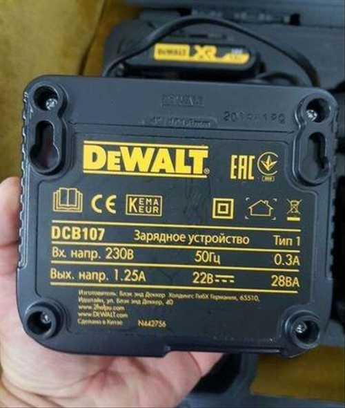 Шуруповерт dewalt dcd 771-ks