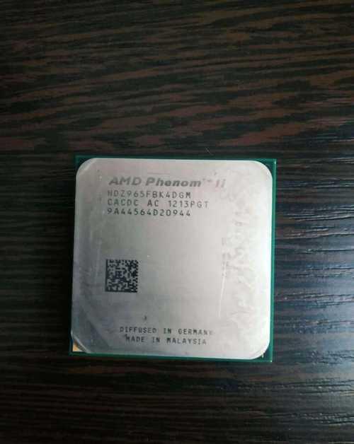 Процессор Amd phenom ll x4 955 socket am3