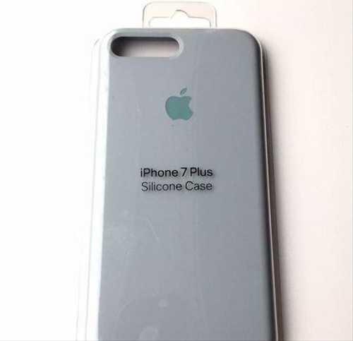 iPhone 7Plus Apple Silicon Case 7 Plus Серый