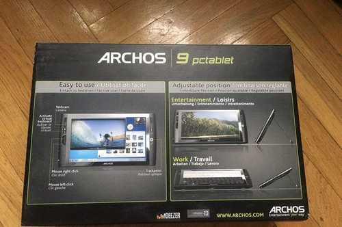 Планшет на Windows 7 archos 9 pctablet