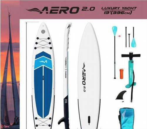 Aero 13,0 Fusion MSL Luxury Yacht sup board сап | Festima.Ru ...