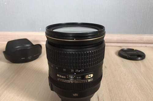 Nikon Afs 24-120mm f4G VR ED