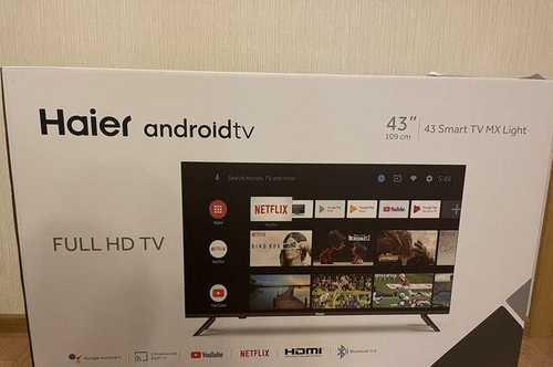 Haier 43 smart tv mx light новый