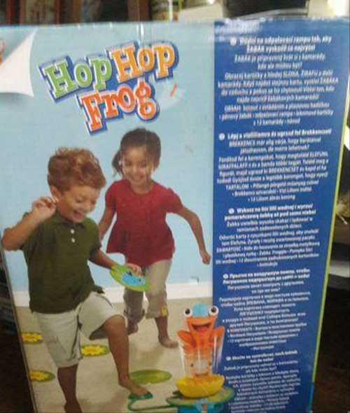 3 Динамичные игры HOP HOP Frog и Hasbro от 3 лет