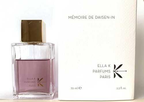 Ella K parfums Memoir in Daisen-in