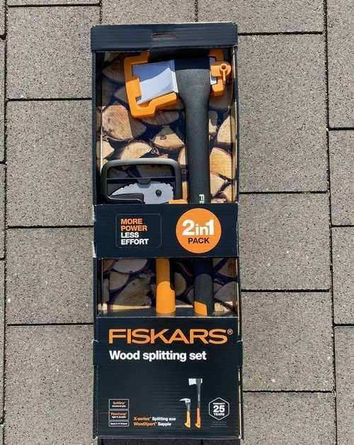 Топор-колун Fiskars x21 + багор новый