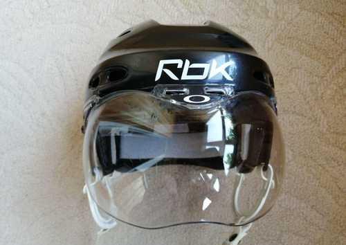Хоккейный шлем Reebok 5К визор Oakley