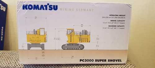 Экскаватор. Модель коллекционная komatsu PC-3000