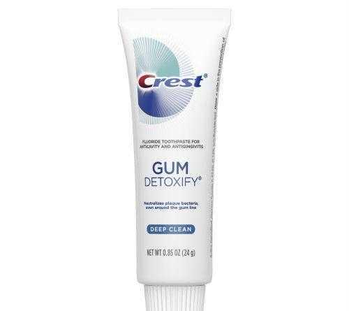 Зубная паста Crest Gum Detoxify Deep Clean 24г