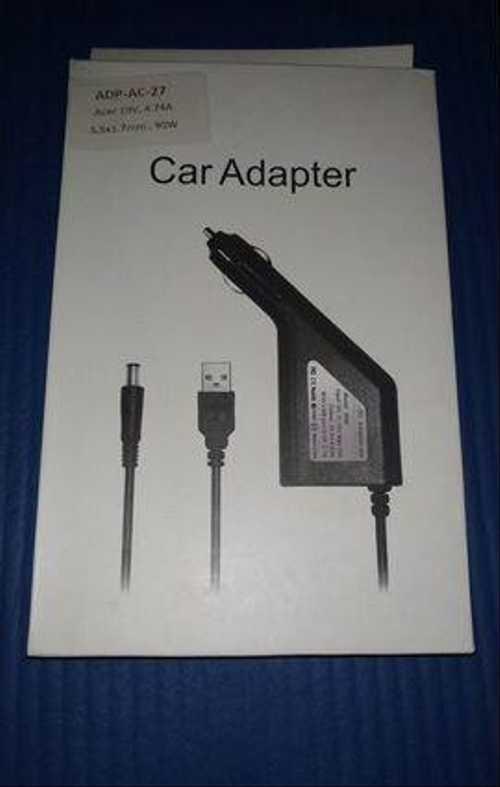 Автомобильная зарядка для ноутбука Acer 19v 4.74a