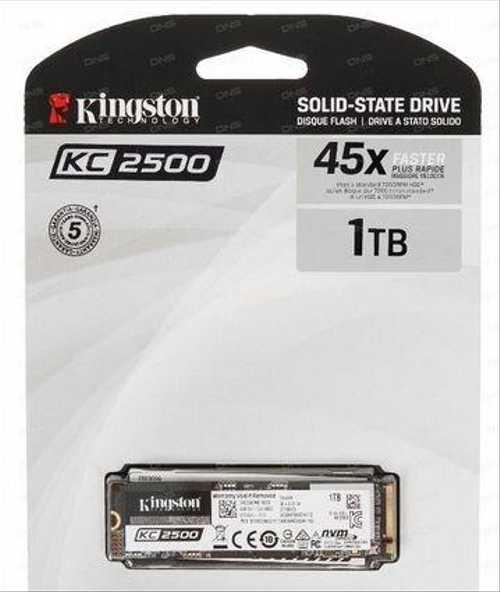 Продам SSD 1Tb Kingston KC2500 nvme