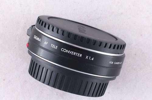 Телеконвертер Sigma AF tele Converter 1.4x Canon