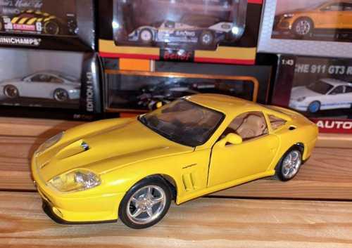 Модель Ferrari 550 maranello 1:24 maisto