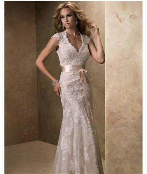 Свадебное платье 46-48 Maggie Sottero