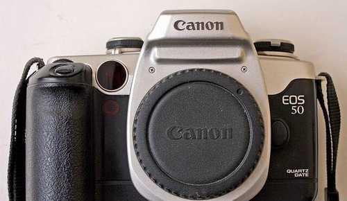 Плёночный зеркальный фотоаппарат canon EOS 50E