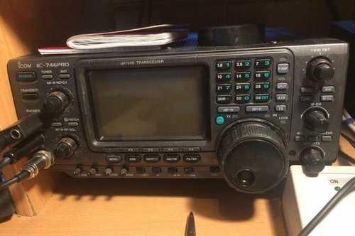 Трансивер HF/VHF icom ic-746pro