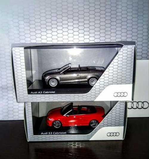 Audi A3 8V Cabriolet 1:43 Herpa Dealer Rare
