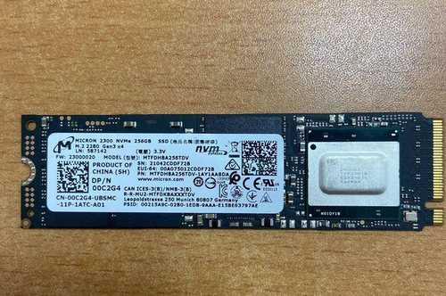 Ssd M2 nvme 256 / 512 gb Micron (Crucial) новые
