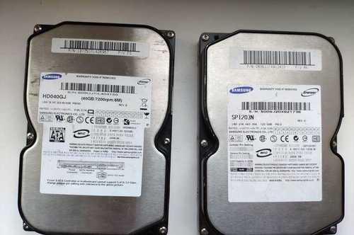 Внутренний жесткий диск Samsung HDD 40gb 120gb