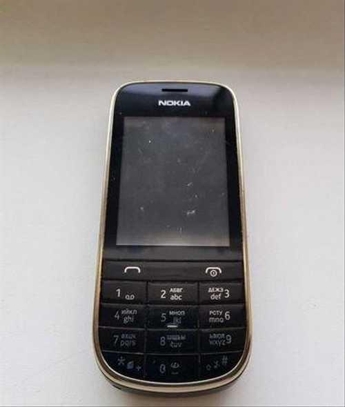 Сотовый телефон Nokia Аsha-202 (на запчасти)