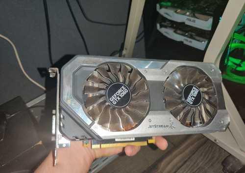 Видеокарта 1060 palit supejetstream 6g