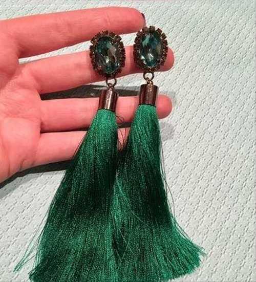 Серьги бижутерия