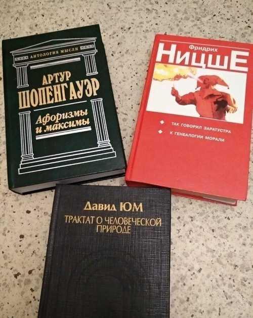 Шопенгауэр А., Ницше Фридрих, Юм Давид