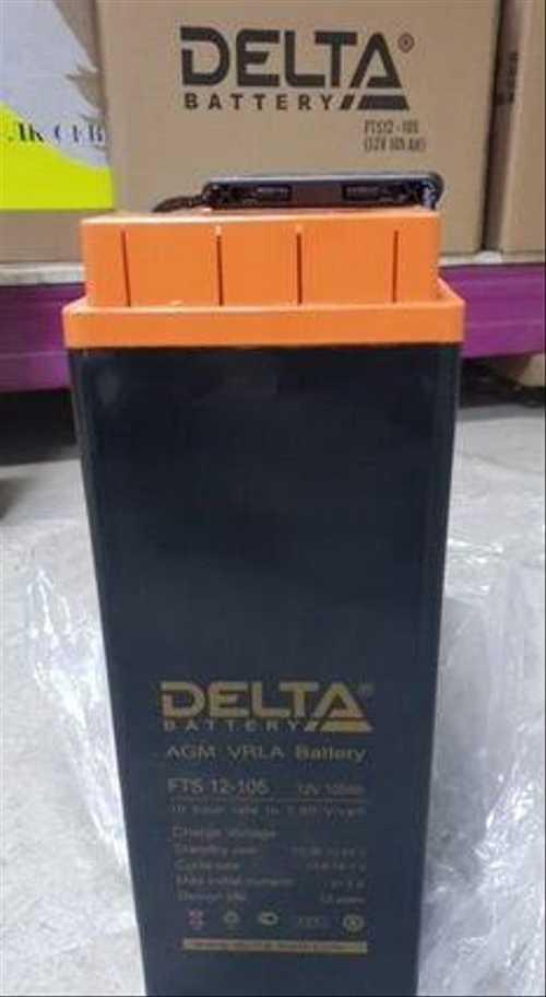 Аккумуляторная батарея Delta FTS 12-105(12V/105Ah)